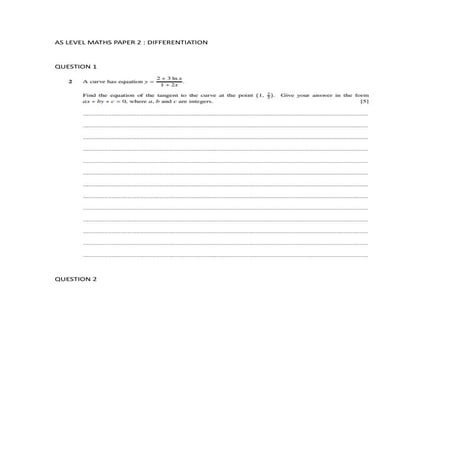 AS LEVEL MATHS PAPER 2 DIFFERENTIATION.pdf
