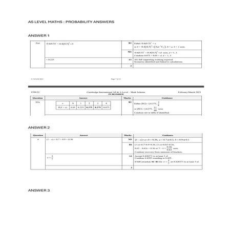 AS LEVEL MATHS PROBABILITY ANSWERS 3.pdf