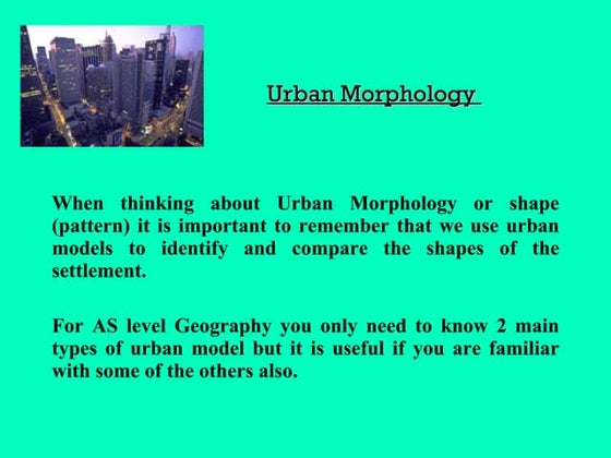 Urban Planning theories and models | PPT | Land and Farms | Real Estate