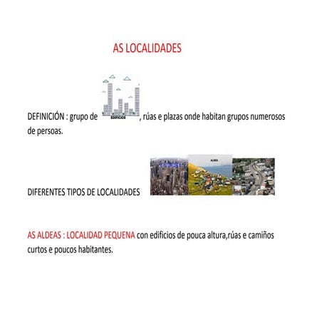 As localidades (1) | PDF