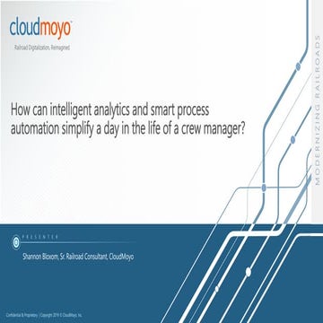 How can intelligent analytics and smart process automation simplify a ...