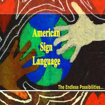 Asl speech persausive powerpoint | POTX