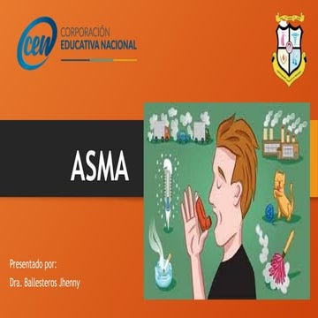 ASMA, consepto, tipos y tratamiento, diagnóstico | PPTX