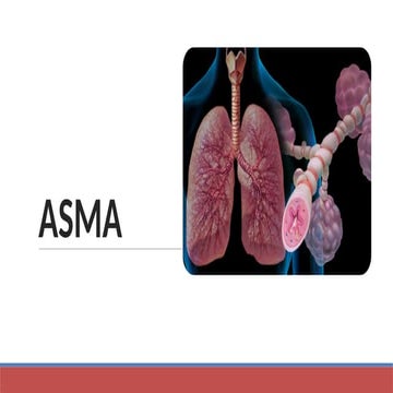 presentacion de asma en paciente pediatrico | PPTX