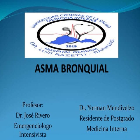 ASMA-BRONQUIAL.ppt diagnóstico y tratamiento | PPT