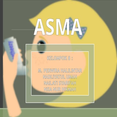 Farmakoterapi Asma adalah penyakit peradangan (inflamasi) | PPT