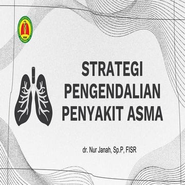 STRATEGI PENGENDALIAN PENYAKIT ASMA DAN PPOK | PDF