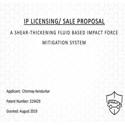 A smart fluid based vehicle safety system | PPT