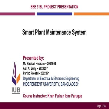 A Smart Plant Maintenance System Designed for Real-Time Monitoring and ...