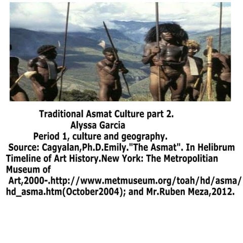 Asmat creation | PPT