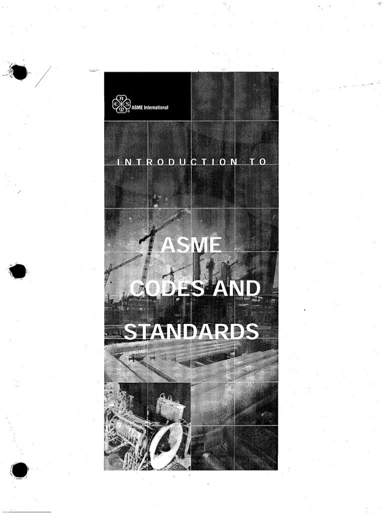 Asme codes and standards - stljuja