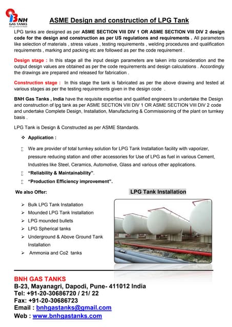 LPG MOUNDED BULLET INSTALLATION MANUAL | PDF