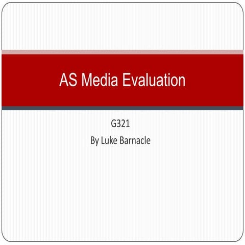 As media evaluation (1) | PPT