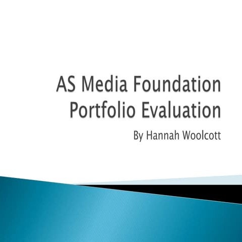 As media foundation portfolio evaluation | PPTX