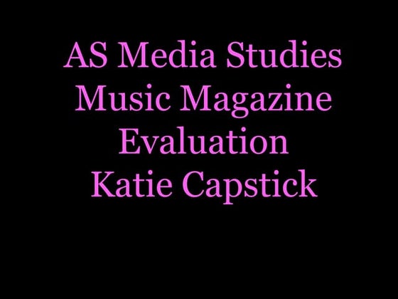 AQA GCSE Media Studies - Coursework assignment 1 - Magazine covers | PPTX