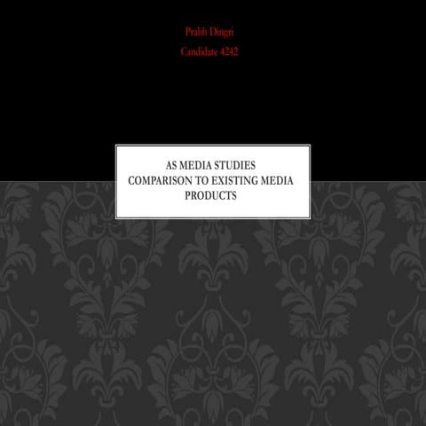 AS Media Studies Evaluation - Q1 | PPTX