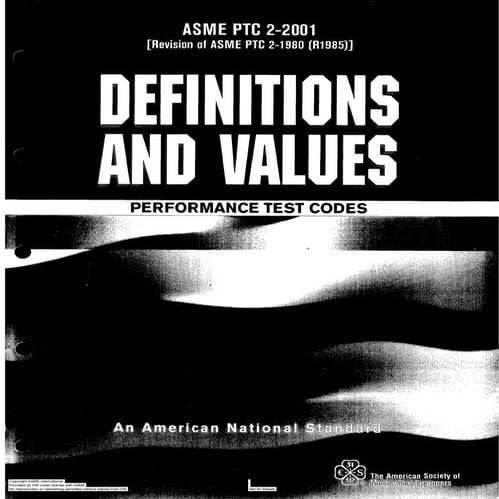 ASME PTC 2-1980 Definitions and values.pdf