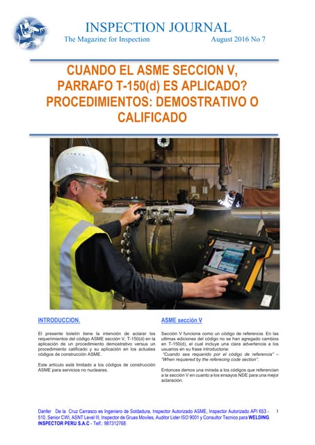 Anexo 8 norma asme seccion VIII en español | PDF