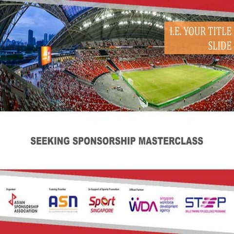 ASN Generic Sponsorship Proposal Template (2016) | PPTX