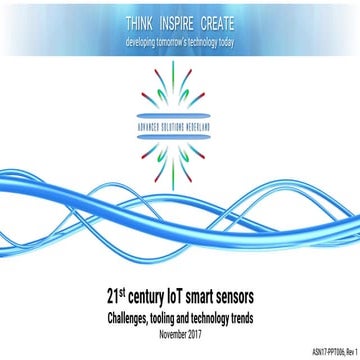 21st century IoT smart sensors. Challenges, tooling and technology ...