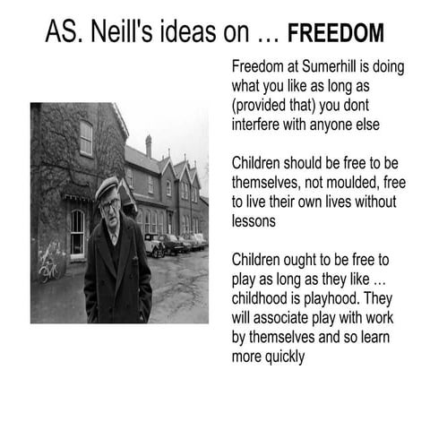 SUMERHILL A.S. Neill powerpoint | PPT