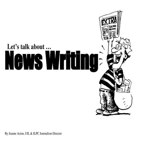 Writing for Media - News Editing - Journalism | PPT