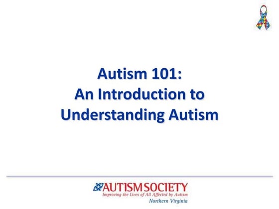 Autism spectrum disorder (ASD) | PDF