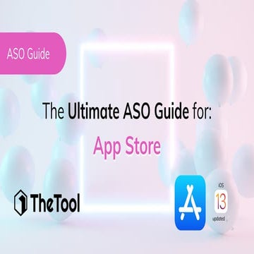 App Store Optimization Aso 2020 Ultimate Guide For Apple App Store