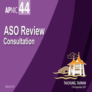 ASO Review Report | PPT