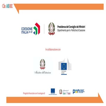 ASOC2223 - Tutorial: Guida agli Open Data di OpenCoesione | PPT