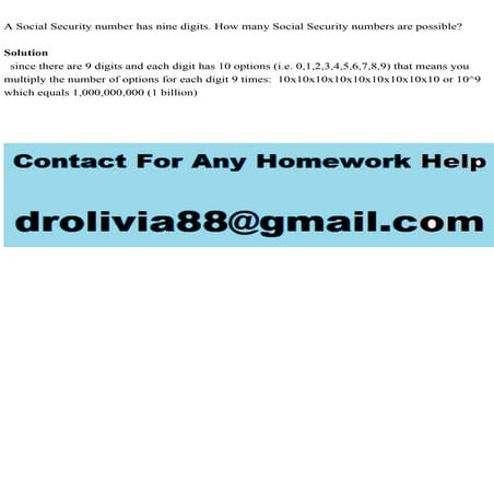 A Social Security number has nine digits. How many Social Security n.pdf