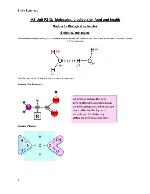 Lesson 3 starch, glycogen and cellulose | PPT