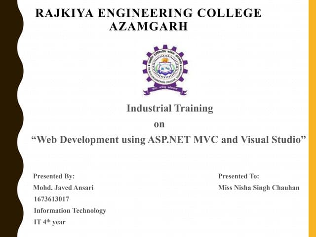 Asp.net mvc 5 ppt | PPT Asp.net mvc 5 ppt | PPT