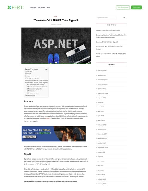 Practical Asp Net Core Signalr Overview - Otosection Practical Asp Net Core Signalr Overview - Otosection