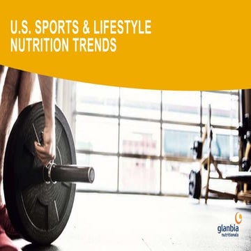 Sports and Lifestyle Nutrition Trends | PPT