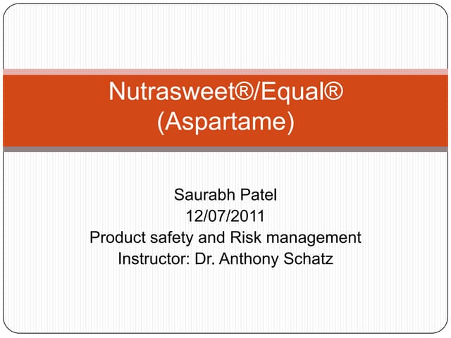 What is Aspartame? | PDF