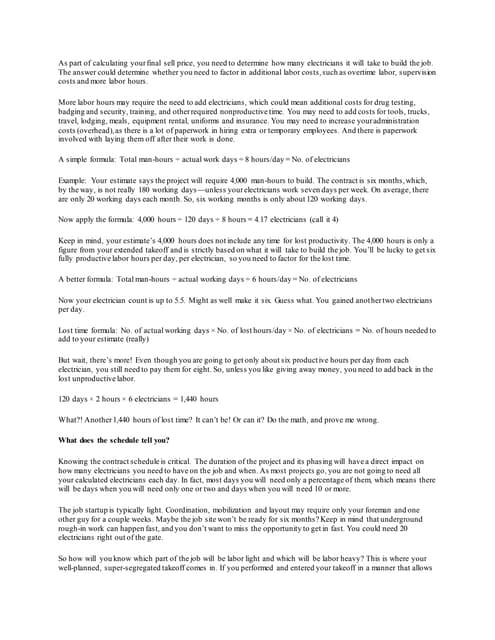 MAN HOUR.pptx Calculating Man Hours Per Month | PPT