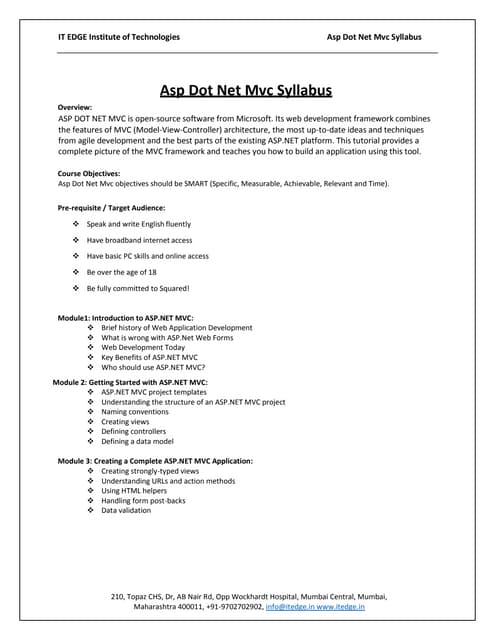 JEE Programming - 03 Model View Controller | PPT