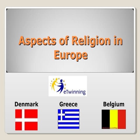 Aspects Of Religion In Europe | PPT