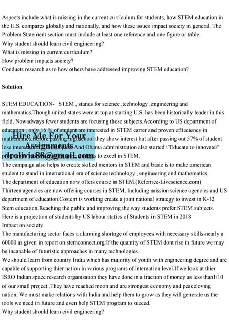 Understanding the Basics of STEM Education | PDF
