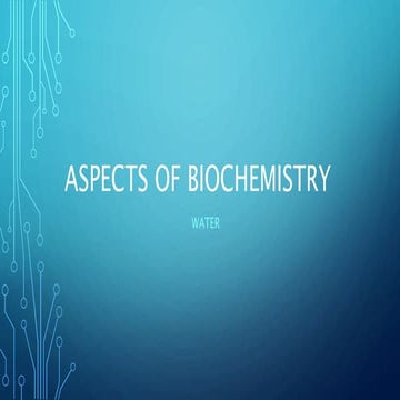 Cape Biology Unit 1 - Aspects of biochemistry.pptx