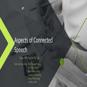 Chapter 8 aspect of connected speech | PPT