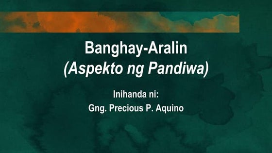 Pang abay na Panang-ayon, pananggi at pang-agam (ACTIVITY) | PPTX