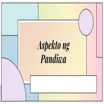 Ang pandiwa at Aspekto ng Pandiwa | PPTX