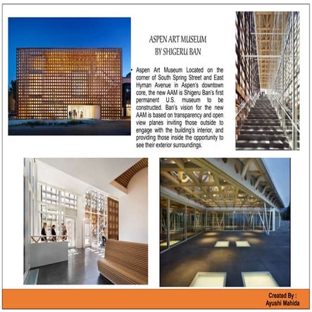 Aspen art museum | PPT