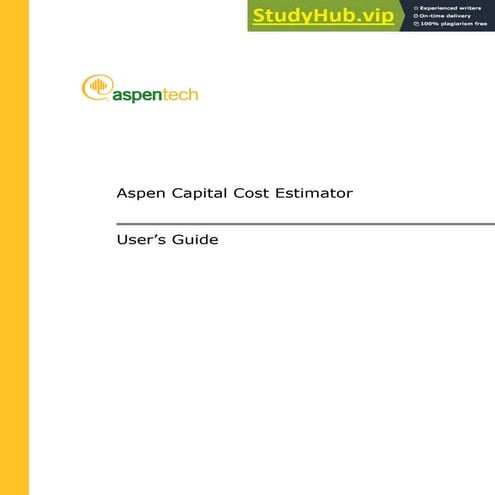 Aspen Cappital Cost Estimator ACCE Quick Start Guide.pdf