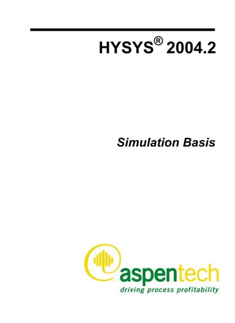 ARTICLE-Update Planning Models with HYSYS | PDF