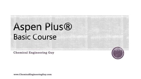 Module 6 - Subflowsheet | PDF | Science