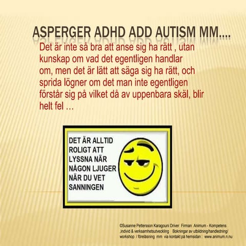 Asperger adhd add autism | PPT