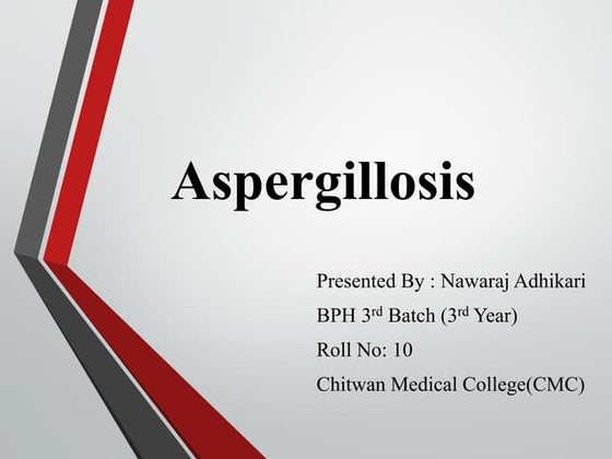 Aspergillosis | PPT